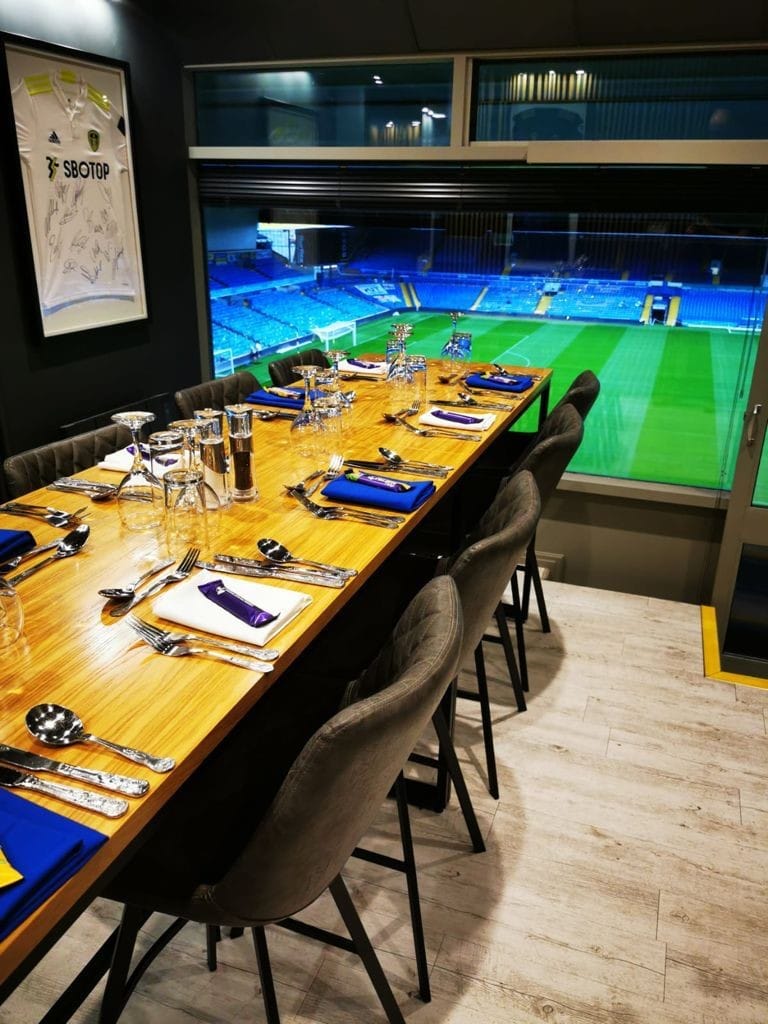 Leeds United FC Corporate Box - Design4Retail‎