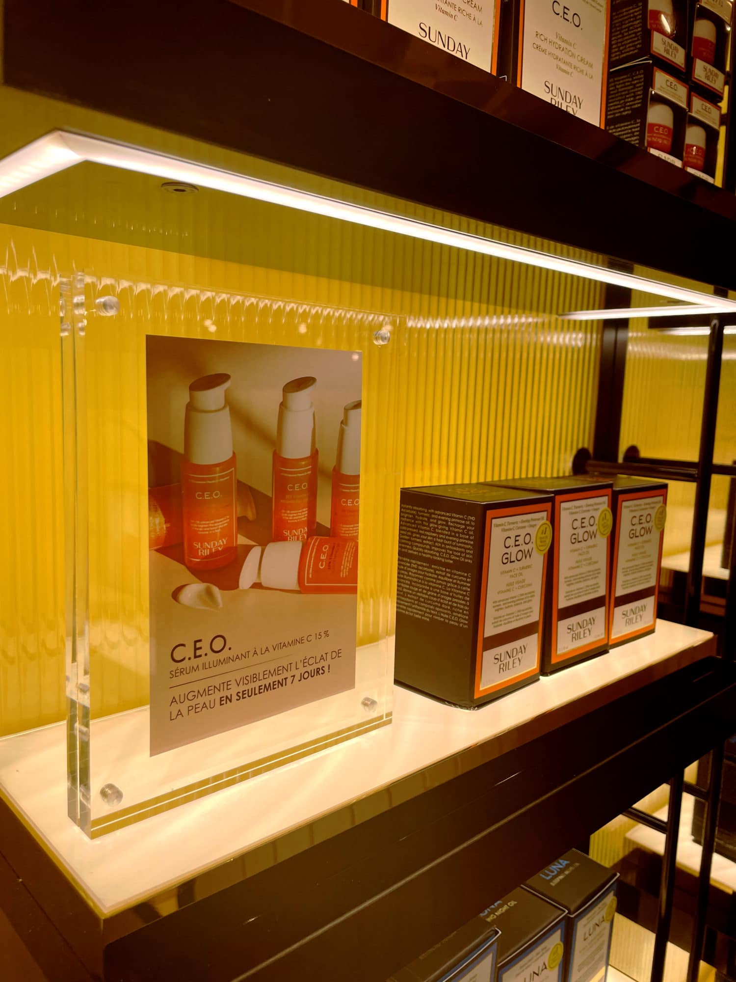 Our Latest Collaboration with Sunday Riley Skincare - Design4Retail‎